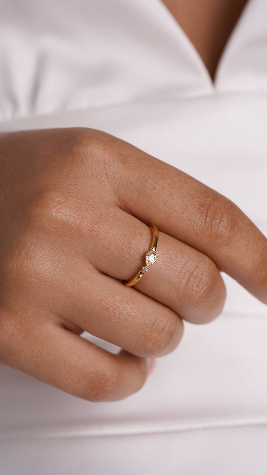 Andie Ring Gold Vermeil – CARAT* London UK