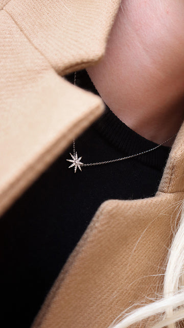 Atrias Star Necklace | Sterling Silver | CARAT* LONDON – CARAT* London UK