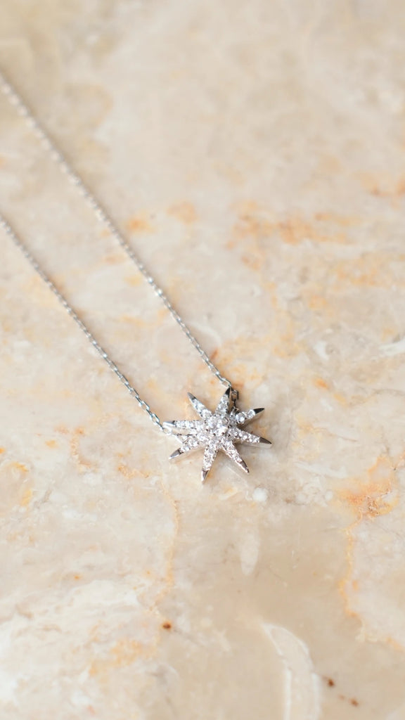 Atrias Star Necklace | Sterling Silver | CARAT* LONDON – CARAT* London UK