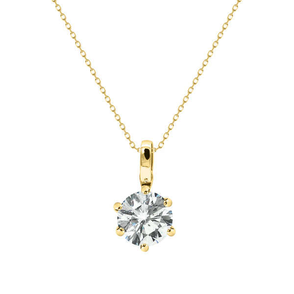 Elle Necklace 18K Yellow Gold – CARAT* London UK