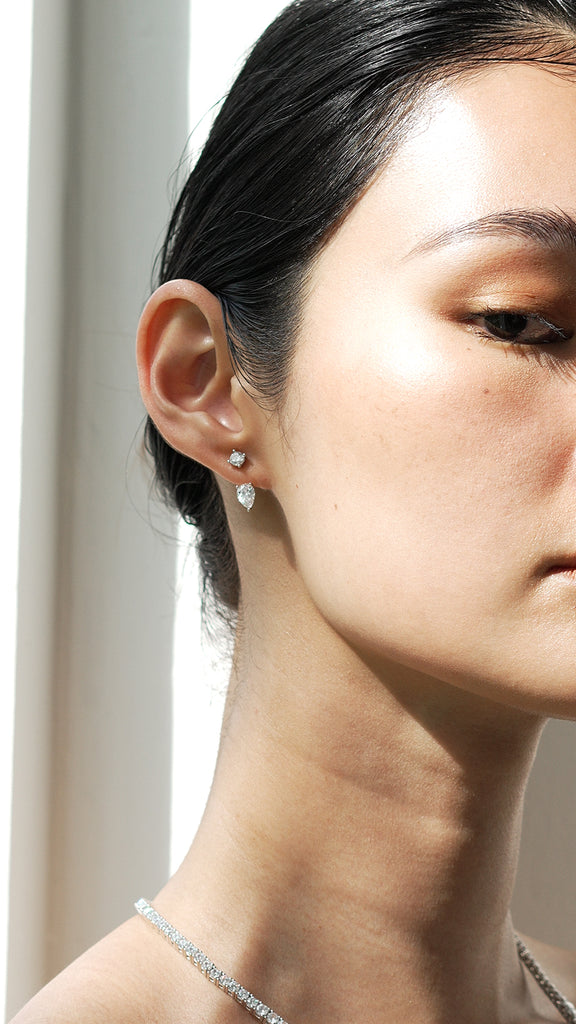 Front Row Sterling Silver Ear Jacket by CARAT* LONDON – CARAT* London UK