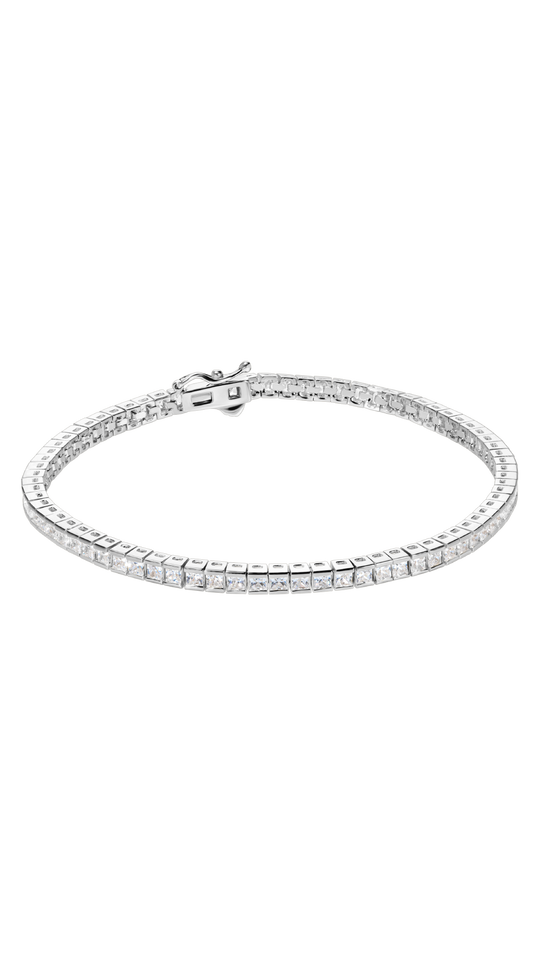 Kayla Tennis Bracelet | Sterling Silver | CARAT* LONDON – CARAT* London UK