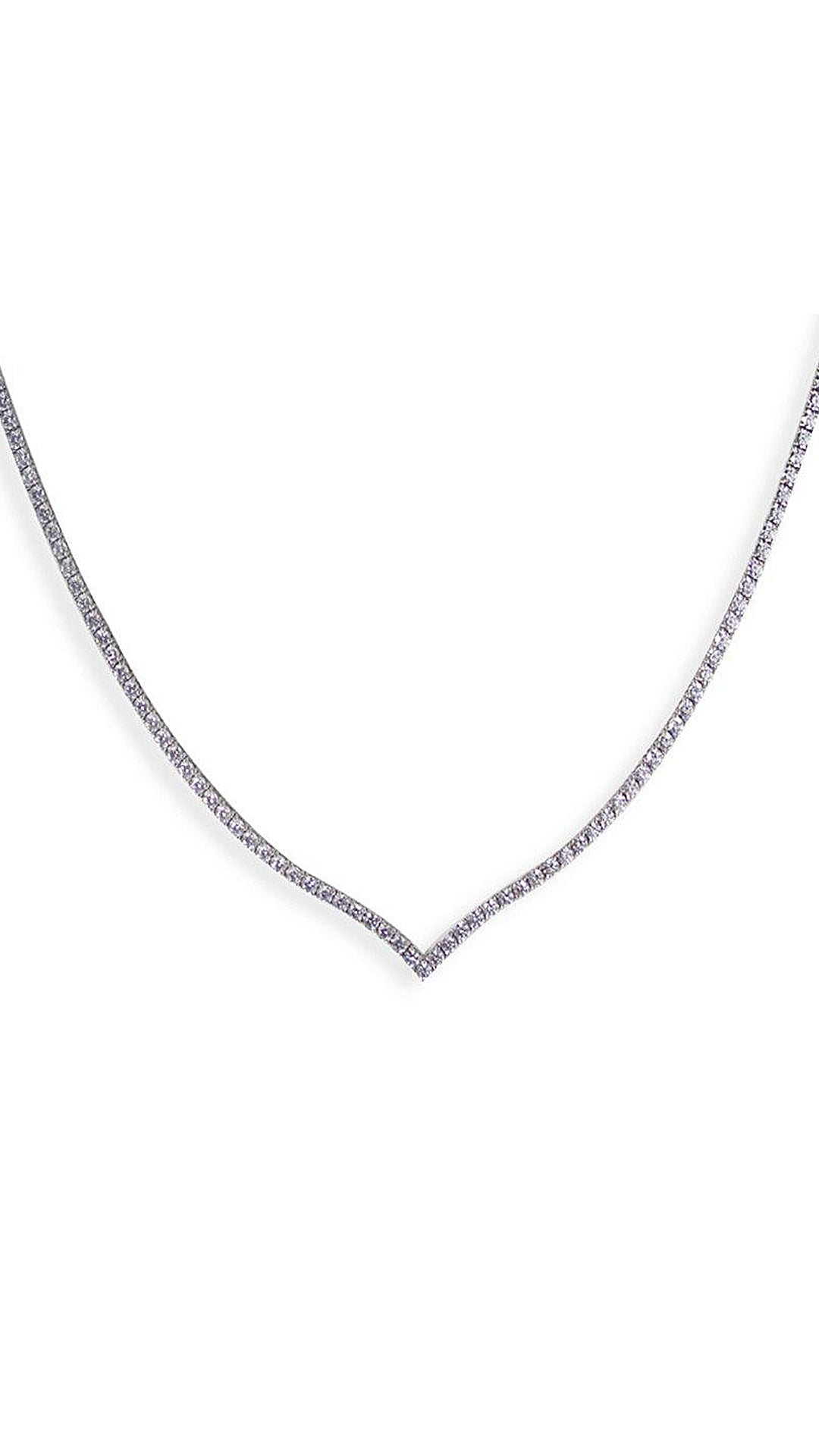 Vee Line Necklace by CARAT* LONDON – CARAT* London UK